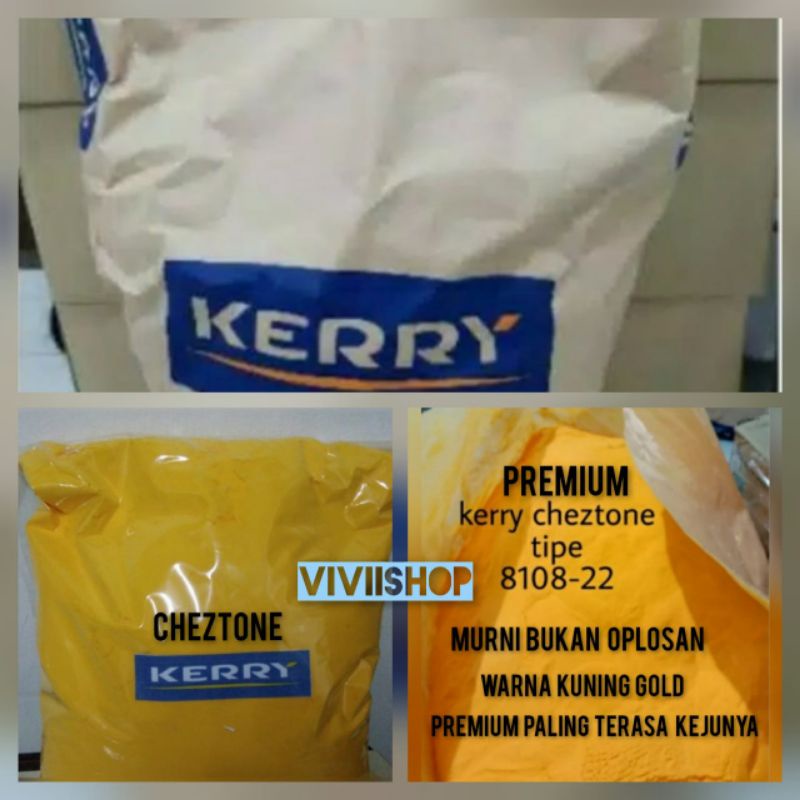 Jual Keju Kerry Cheztone Kuning Original Import Halal Keju Bubuk Cheese ...