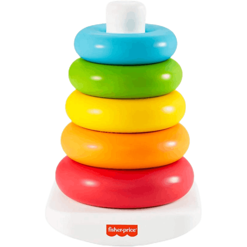Jual Fisher Price Rock-a-Stack (Eco Friendly) - Mainan Stacking Ring ...