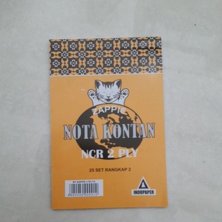 Jual buku nota 2 ply kecil / buku nota ncr 2 ply / buku nota 2 rangkap ...