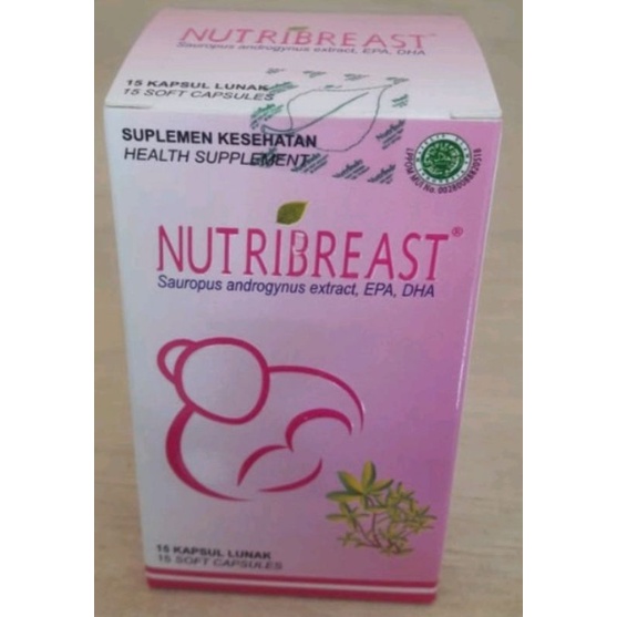 Jual NUTRIBREAST VITAMIN UNTUK MELANCARKAN ASI + DHA | Shopee Indonesia