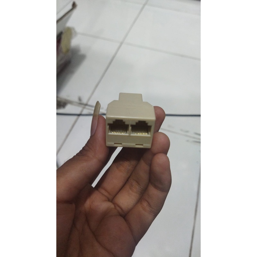 Jual barel lan rj45 double | Shopee Indonesia