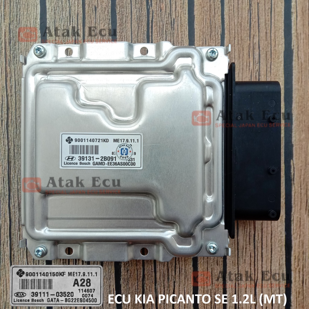 Jual ECU All New Kia Picanto SE 1.2L MT kode A28 - ME17.9.11.1 - BOSCH ECM Plug and Play ...