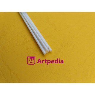 Jual MAKET Pipa Bulat Padat PVC/Diorama ABS Stick-Batang 1,5mm Length ...