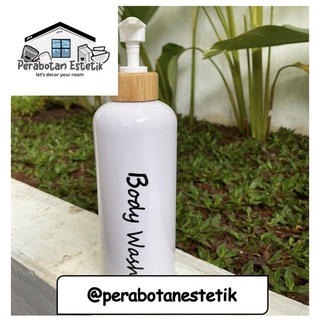 Jual Botol Sabun Cair - Botol Shampoo - 500ml Refillable Bathroom ...