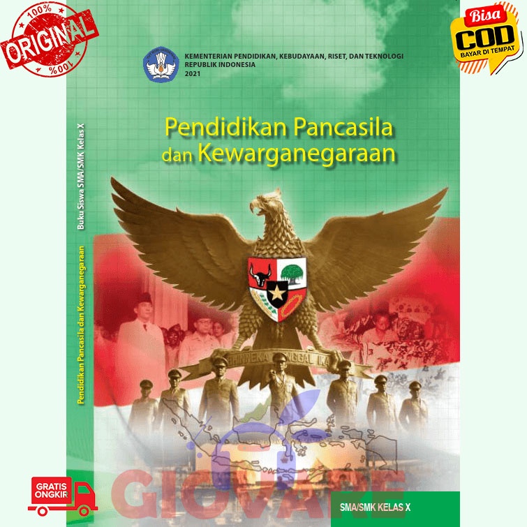 Jual BUKU PPKN KELAS 10 KURIKULUM MERDEKA | PENDIDIKAN PANCASILA DAN KEWARGANEGARAAN SMA/SMK ...