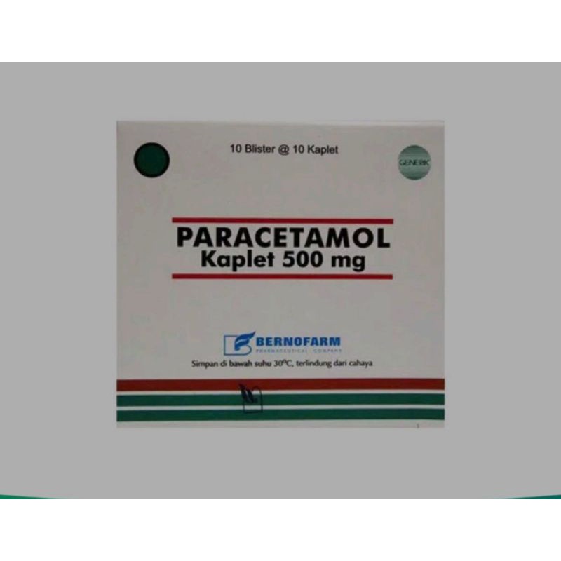 Jual PARACETAMOL 500 MG BERNOFARM BOX | Shopee Indonesia