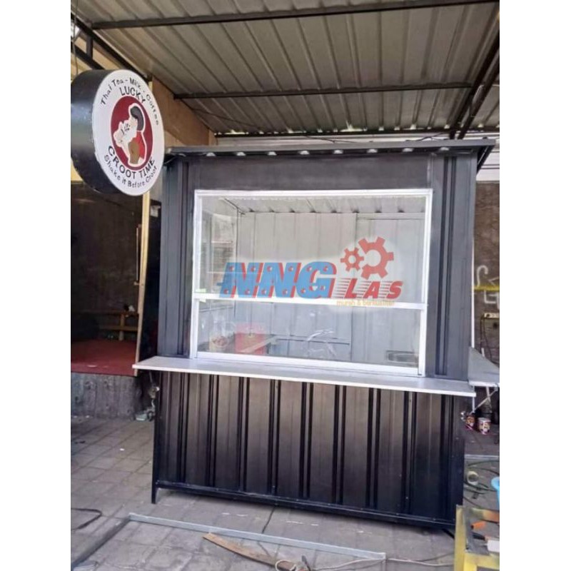Jual warung box kontainer, booth container, booth semi container,turun ...