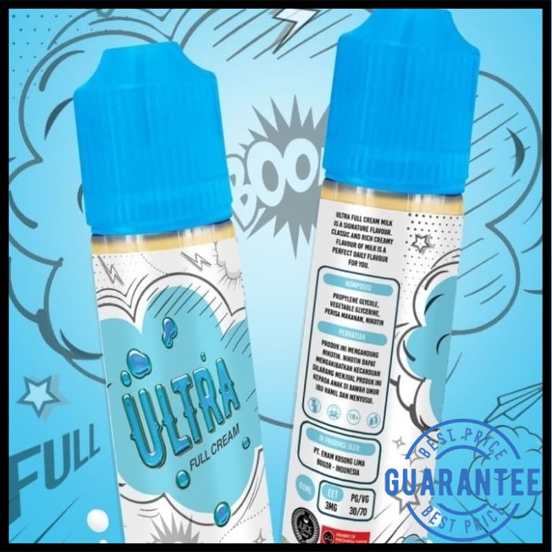 Jual Liquid SUSU ULTRA SUSU PUTIH FULL CREAM By IJC WHITE 6MG | Shopee ...