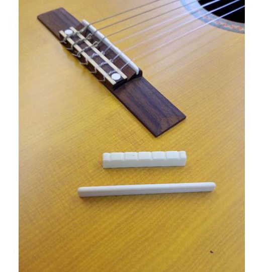 Jual sadle dan nut gitar classic klasik nilon | Shopee Indonesia