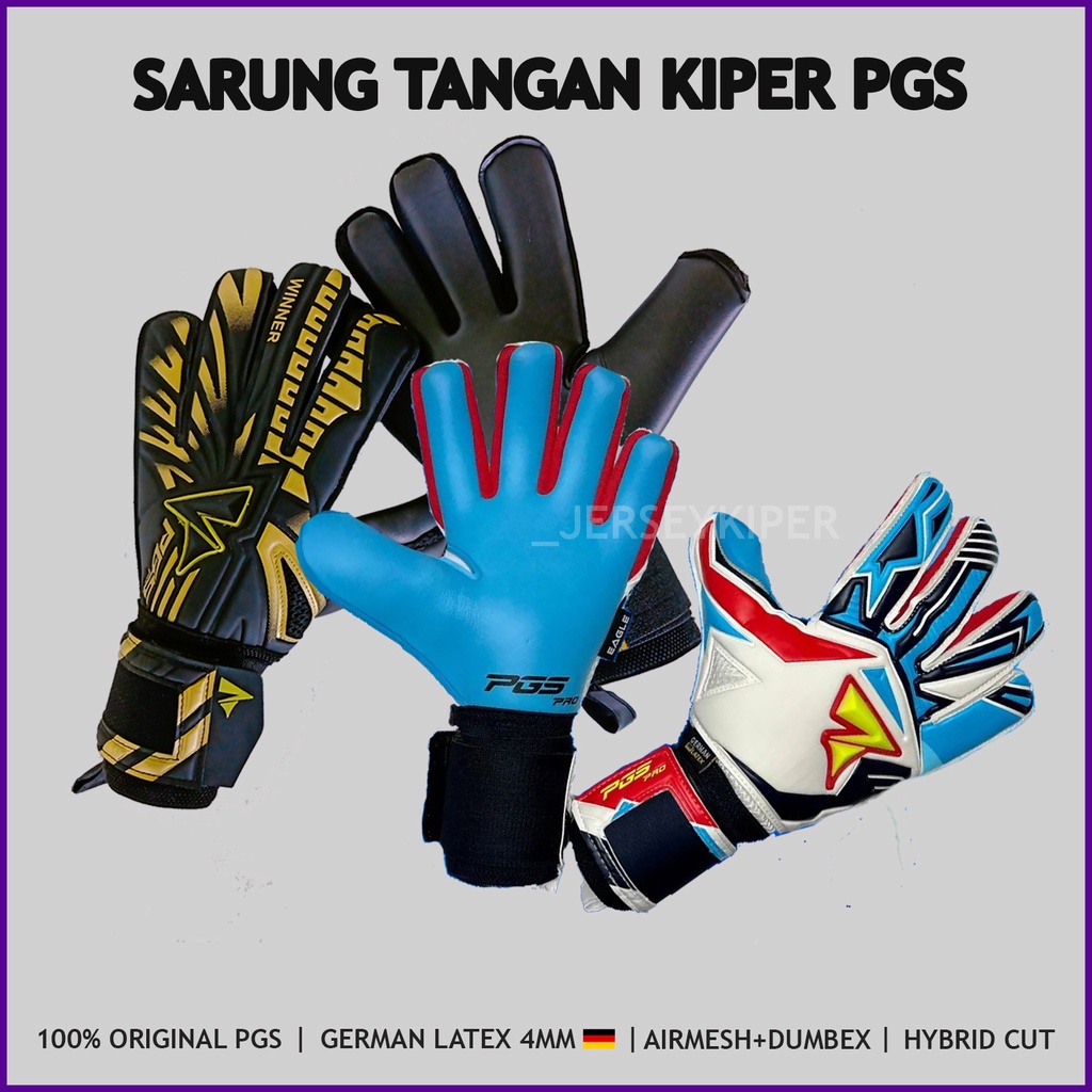 Jual Sarung Tangan Kiper / Goalkeeper Glove PGS PRO All Series | Shopee ...