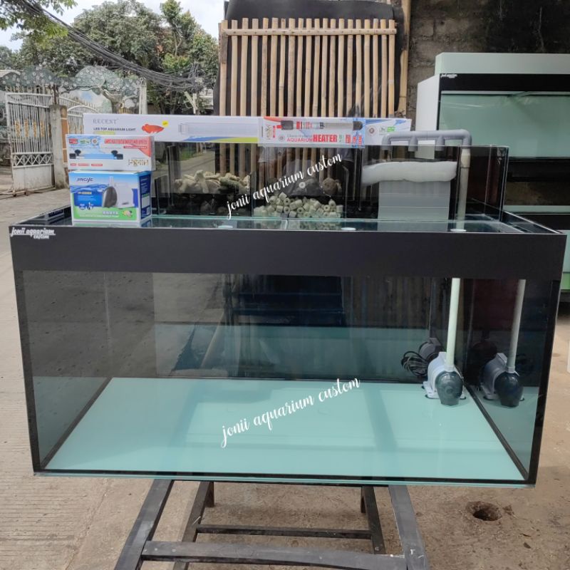 Jual paket perlengkapan aquarium 150cm untuk 2 aquarium (hanya ...