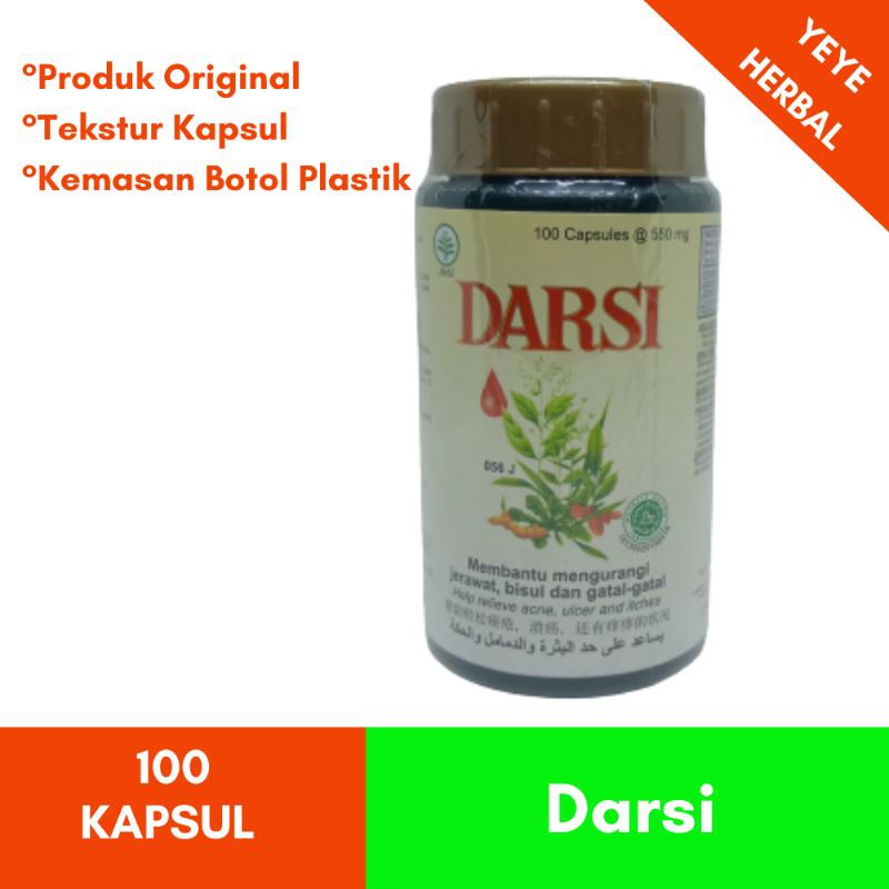 Jual Darsi 100 Kapsul | Shopee Indonesia