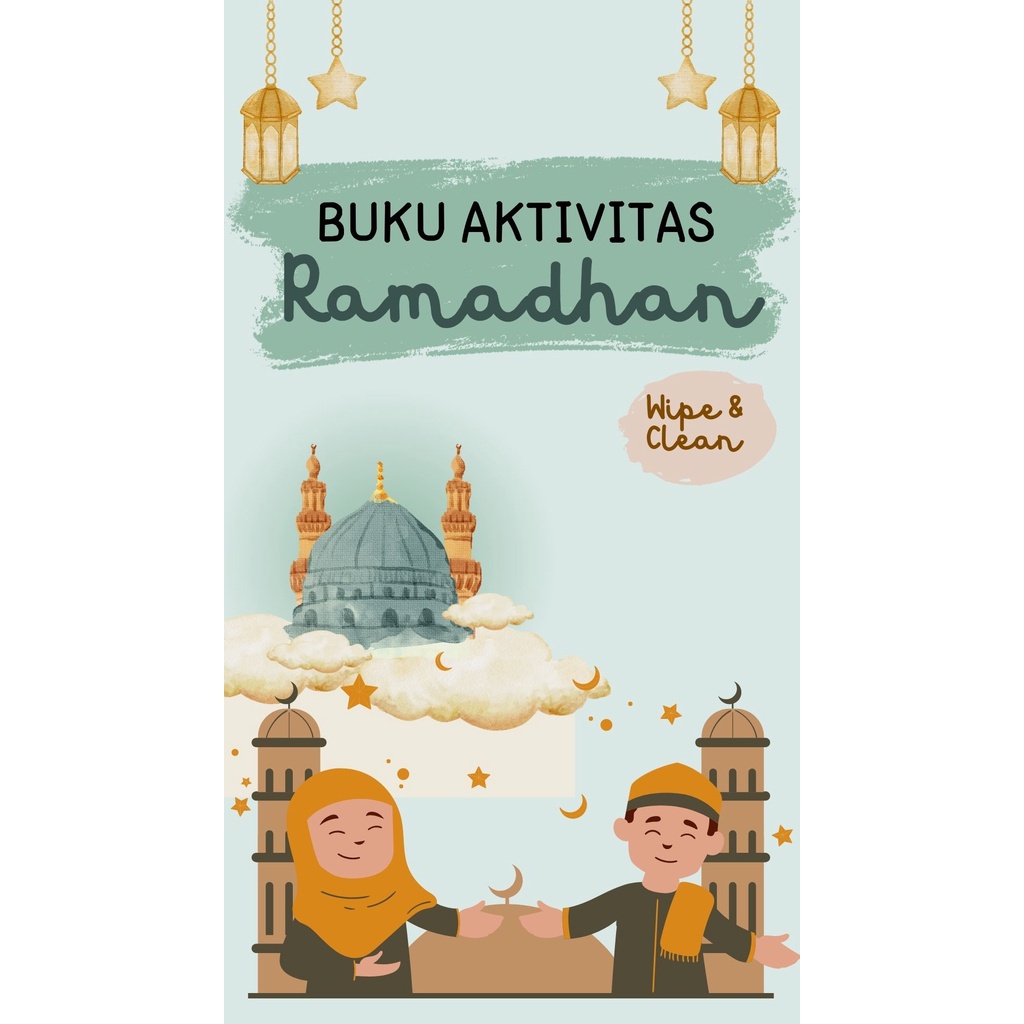 Jual Buku Kegiatan Ramadhan Aktivitas Agenda Poster Ramadan Anak TK ...