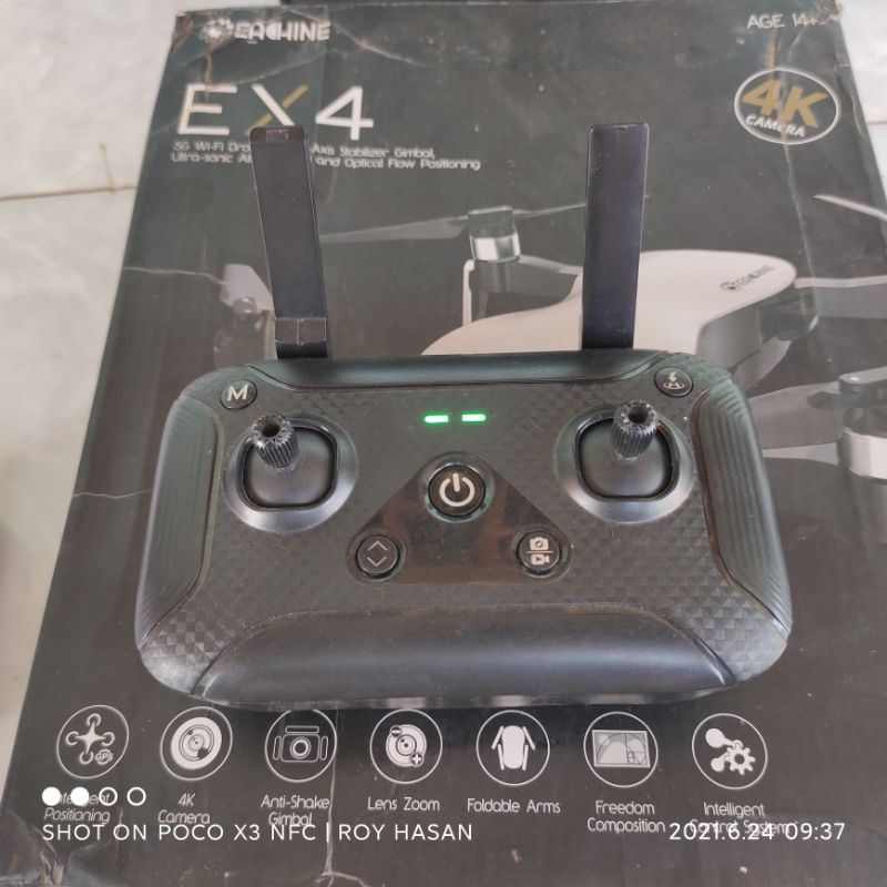 Jual DRONE EACHINE EX4 4K ULTRA HD GIMBAL 3 AXIS FPV 5G Indonesia ...