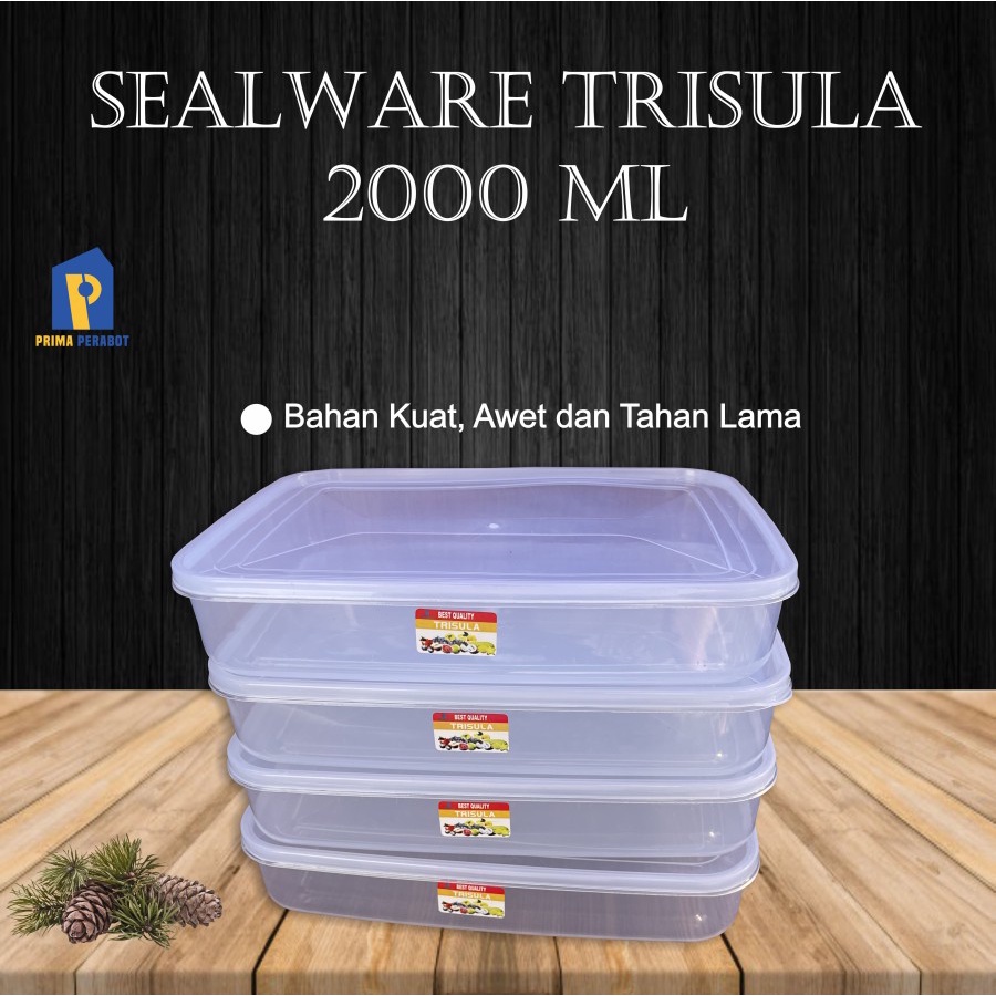 Jual Kotak Plastik Serbaguna Multipack 2000ml Wadah Penyimpanan ...
