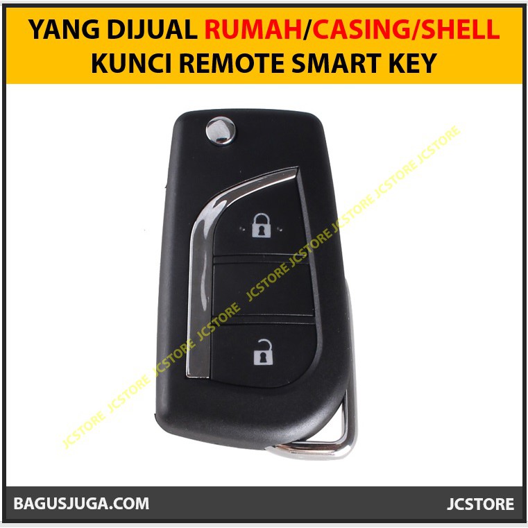 Jual TOYOTA INNOVA REBORN CASING KUNCI INNOVA REBORN KEY SHELL REMOTE ...