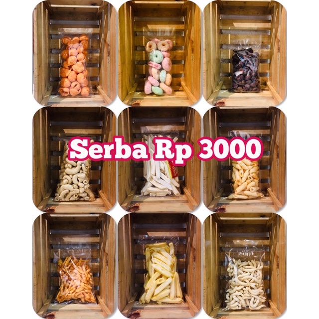 Jual SERBU/CEMILAN SERBA 3000/CEMILAN MURAH/CEMILAN ENAK/PAKET USAHA ...