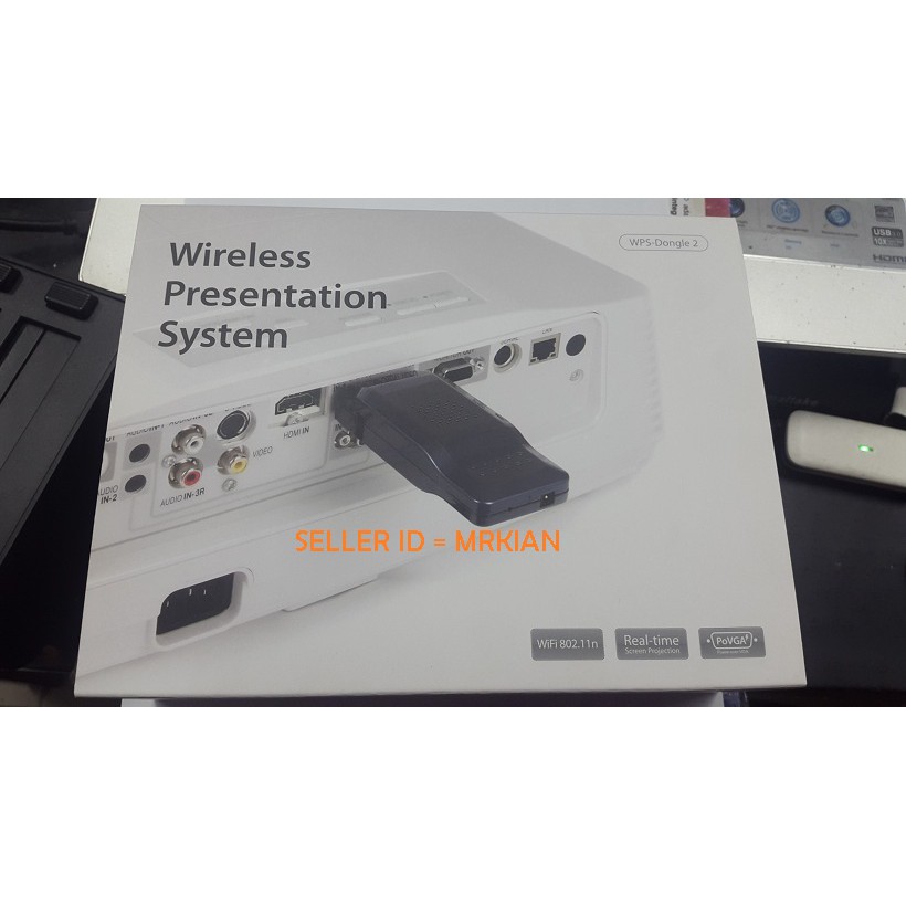 Jual Wireless Presentation System WPS, new, sisa proyek, utk proyektor ...