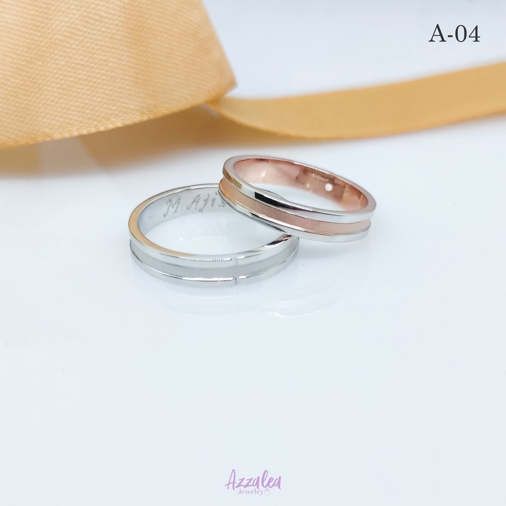Jual CINCIN NIKAH PERAK CINCIN TUNANGAN CINCIN COUPLE | Shopee Indonesia