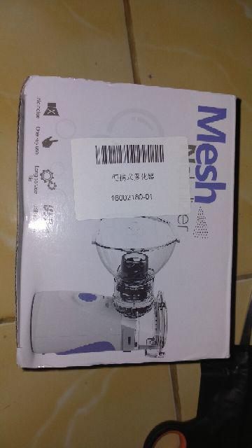 Nebulizer Portable Mesh Alat Nebu Uap Bantu Pernafasan Asma Bayi Anak ...