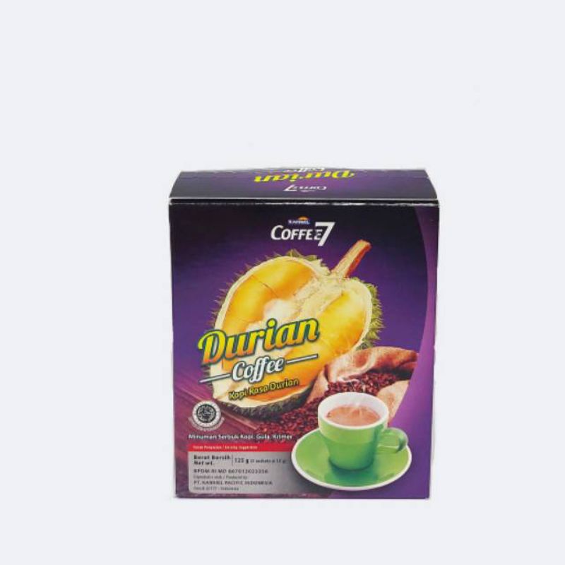 Jual Durian Coffee - Coffee7 Box isi 5 sachet | Shopee Indonesia