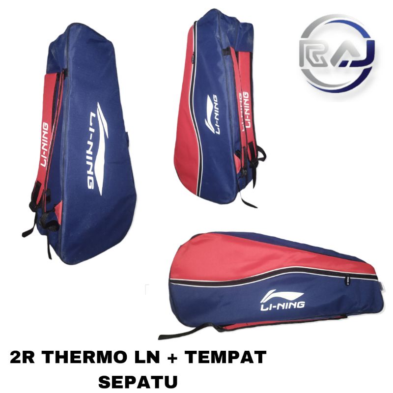 Jual TAS RANSEL RAKET RANSEL THERMO 2R LN BADMINTON BULU TANGKIS ...