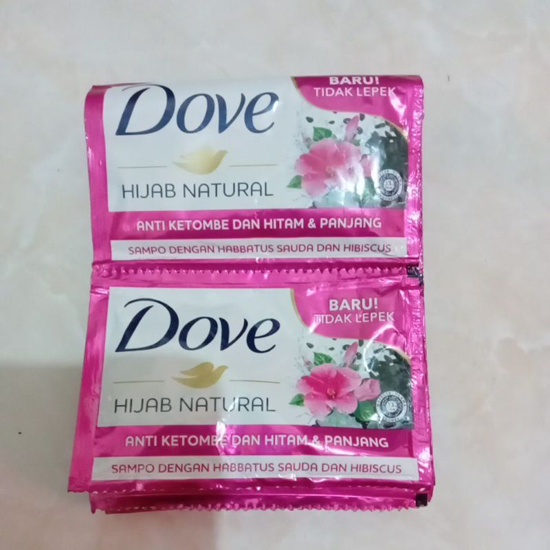 Jual 1 Renceng Dove Sampo Anti Ketombe dan Hitam&Panjang (12sachetx9ml ...