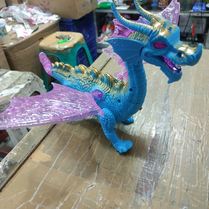 Jual Mainan Naga Jalan Ada Lampu + Suara | Shopee Indonesia