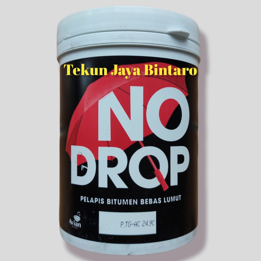 Jual Cat Pelapis No Drop Bitumen Black 1Kg Cat Pelapis Bitumen Anti Bocor Indonesia|Shopee Indonesia