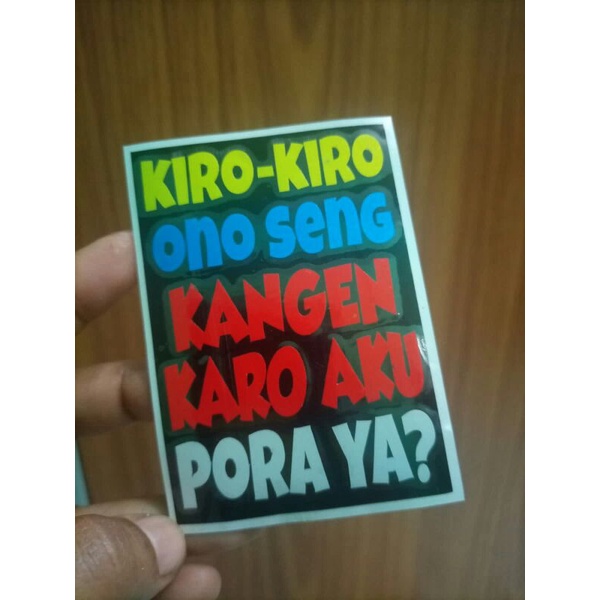Jual Sticker kata2 jadul | Shopee Indonesia
