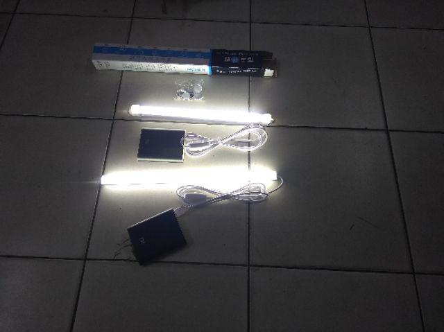 Lampu Neon Panjang Strip Tabung LED USB Belajar Kerja Rumah Dapur ...