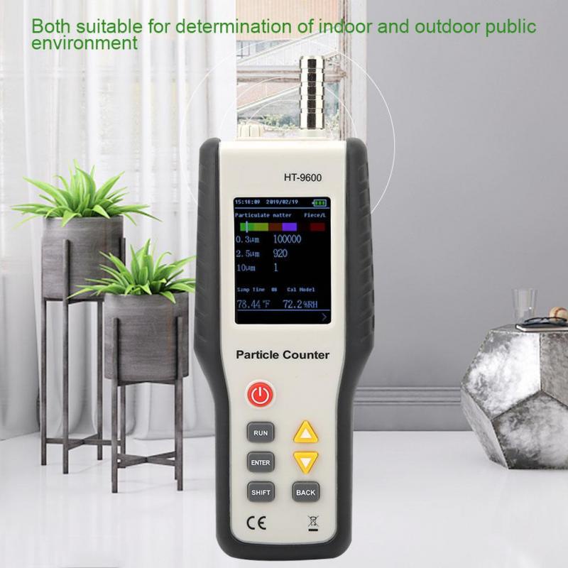 Jual Particle Counter HT-9600 PM2.5 Detector HT9600 Air Quality Monitor ...