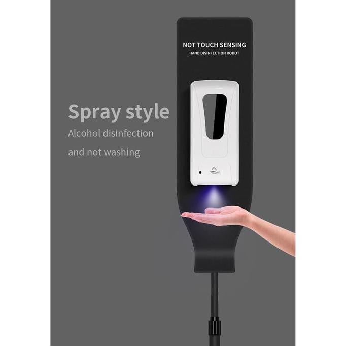 Jual Automatic Spray Hand Sanitizer Dispenser with Adjustable Stand ...