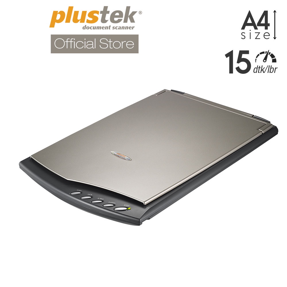 Jual Plustek Scanner OpticSlim 2610 Plus - 15 Detik/lembar (A4 ...