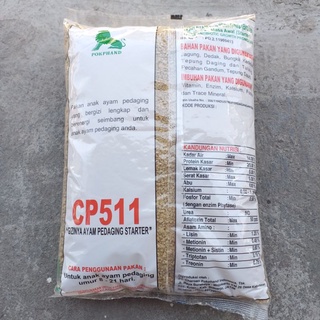 Jual Makananan/Pakan Pur Ayam Pedaging BROILER CP511 Pokphand - Pakan ...