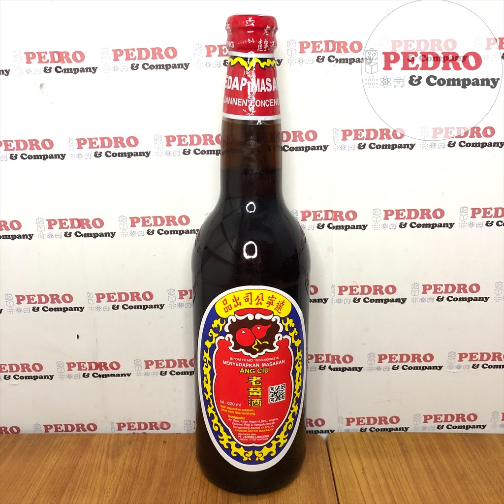 Jual Ang Ciu arak masak 620 ml - lao hwang jiu angciu | Shopee Indonesia