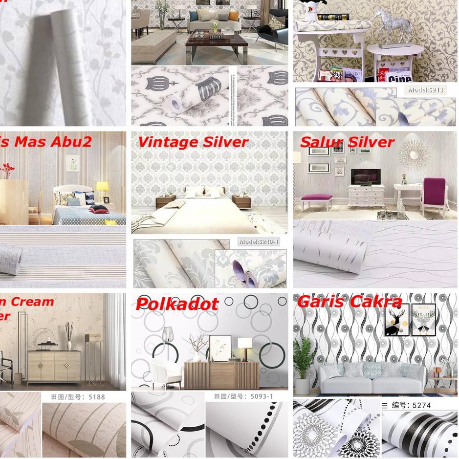 Jual Bayar Di Tempat E7CW7 WALLPAPER DINDING ukuran 45 cm x 10 M Motif ...