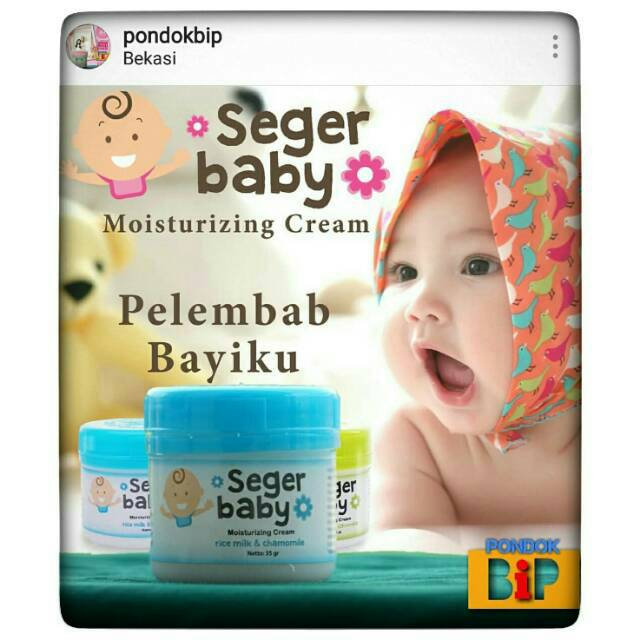 Jual SEGER BABY moisturizing cream Rice Milk & Chamomile | Shopee Indonesia