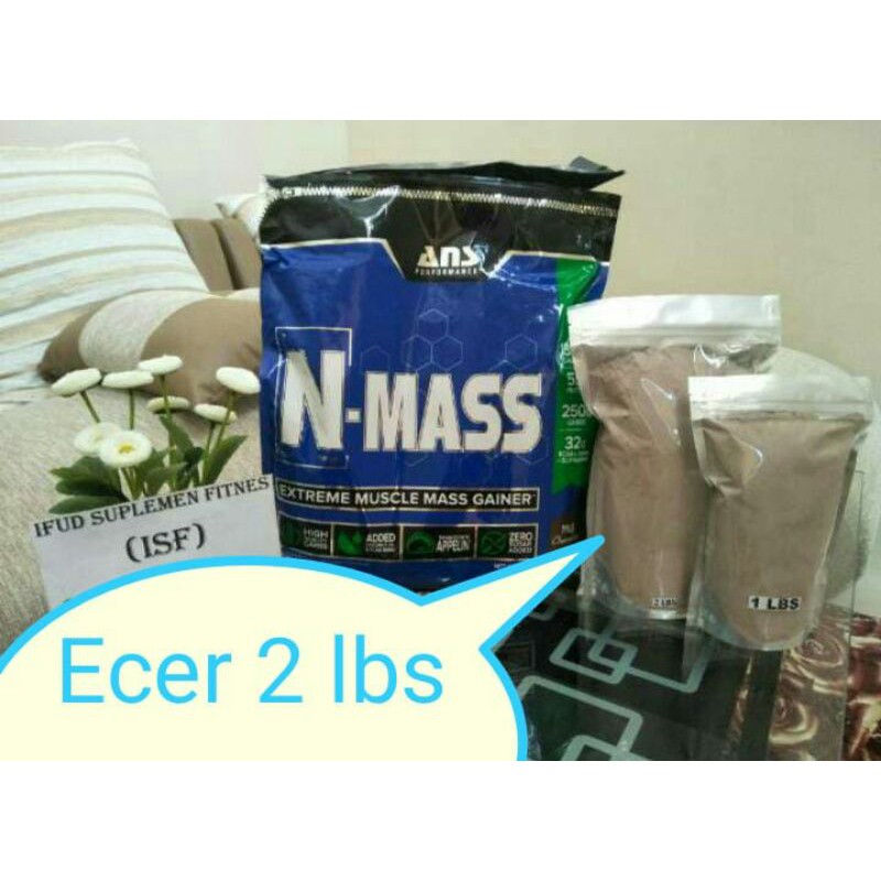 Jual N Mass Ecer 2 lbs N Mass Gainer Ecer 2 lbs Ans Gainer Mass Ans N ...