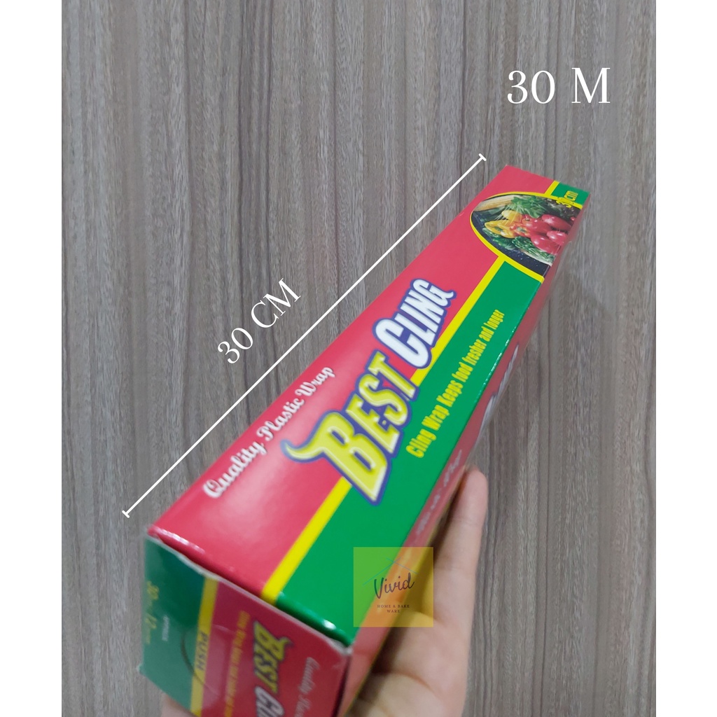 Jual Best Cling Roll 30 CM x 30 M - Plastic Wrap / Cling Wrap (Food ...