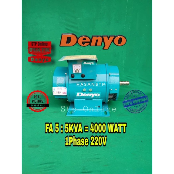 Jual dinamo atau generator FA -5 denyo | Shopee Indonesia