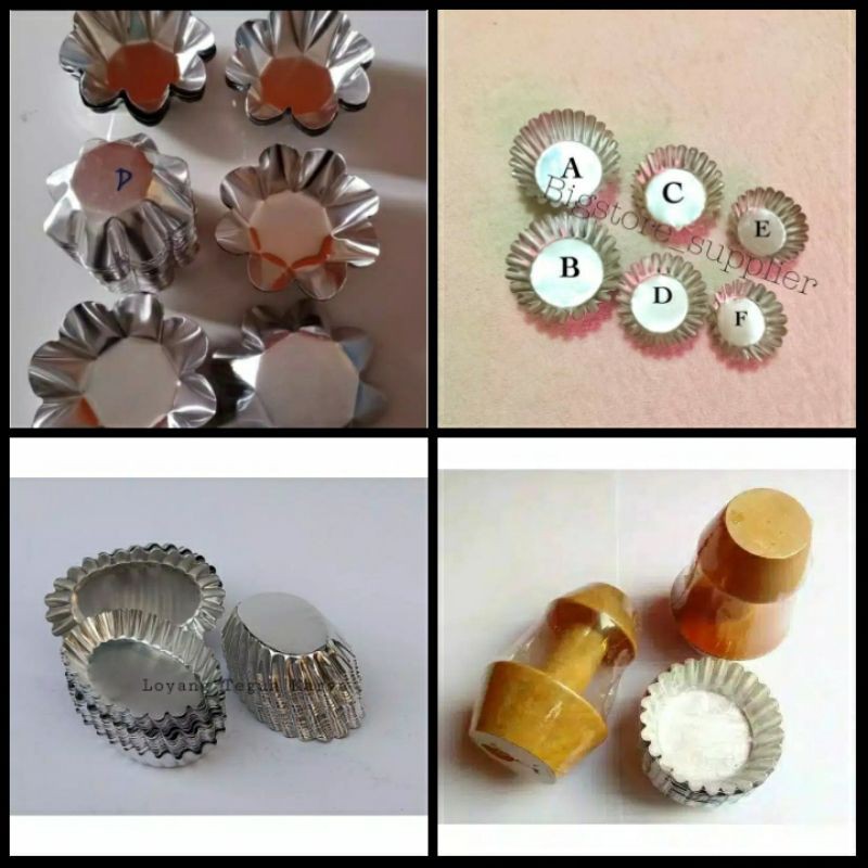 Jual Cetakan kue pie / Kue sus Bulat Oval Bunga Indonesia|Shopee Indonesia