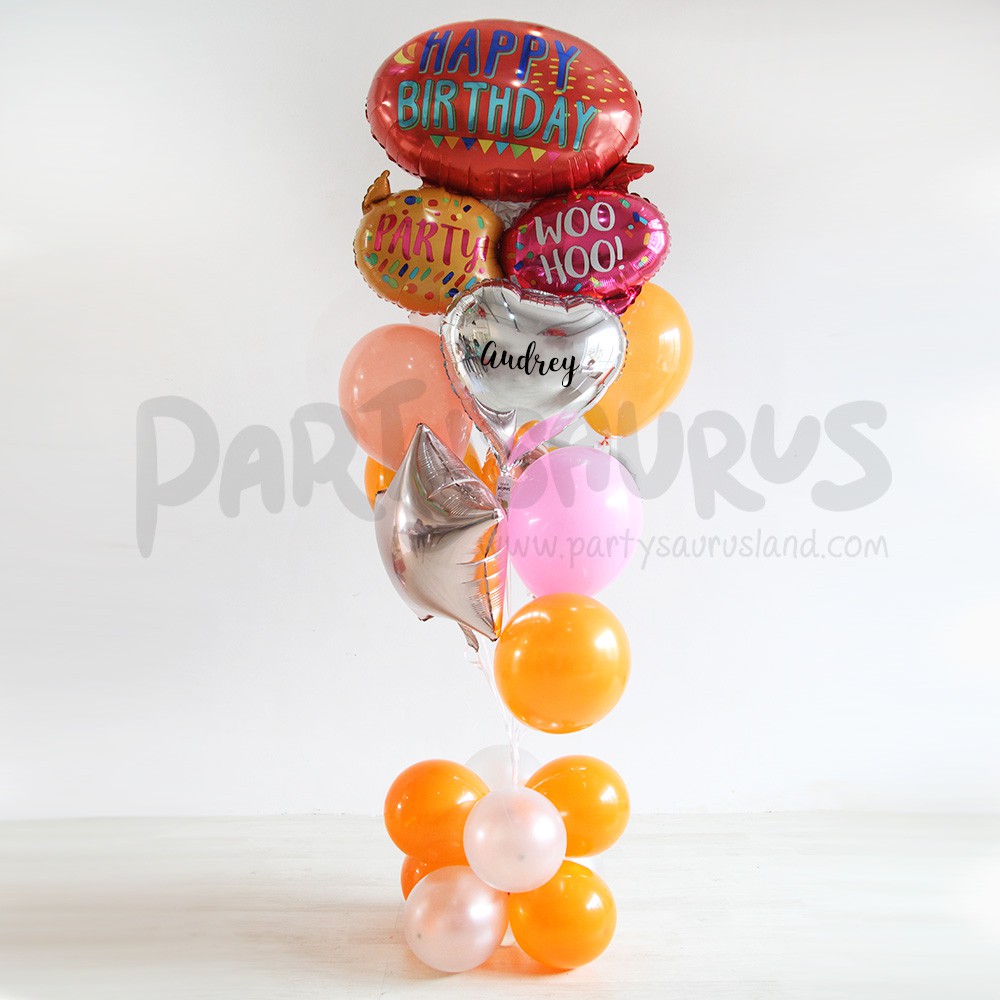 Jual Birthday Woohoo Balloon Bouquet (Buket Balon) | Shopee Indonesia