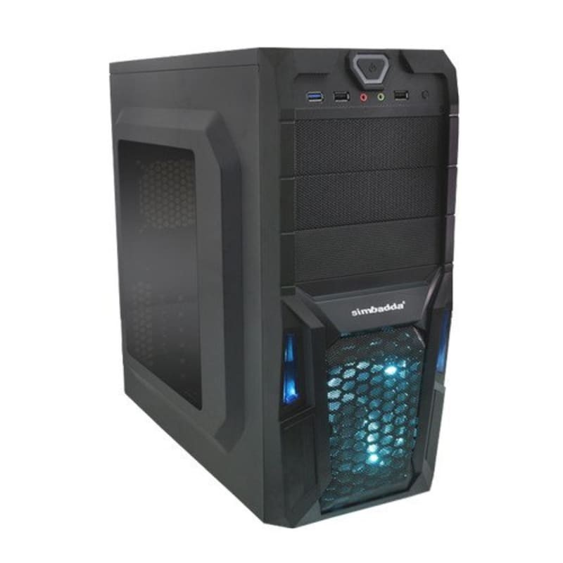 Jual Casing Simbadda SIM X-2688 plus PSU 430W Casing PC | Shopee Indonesia