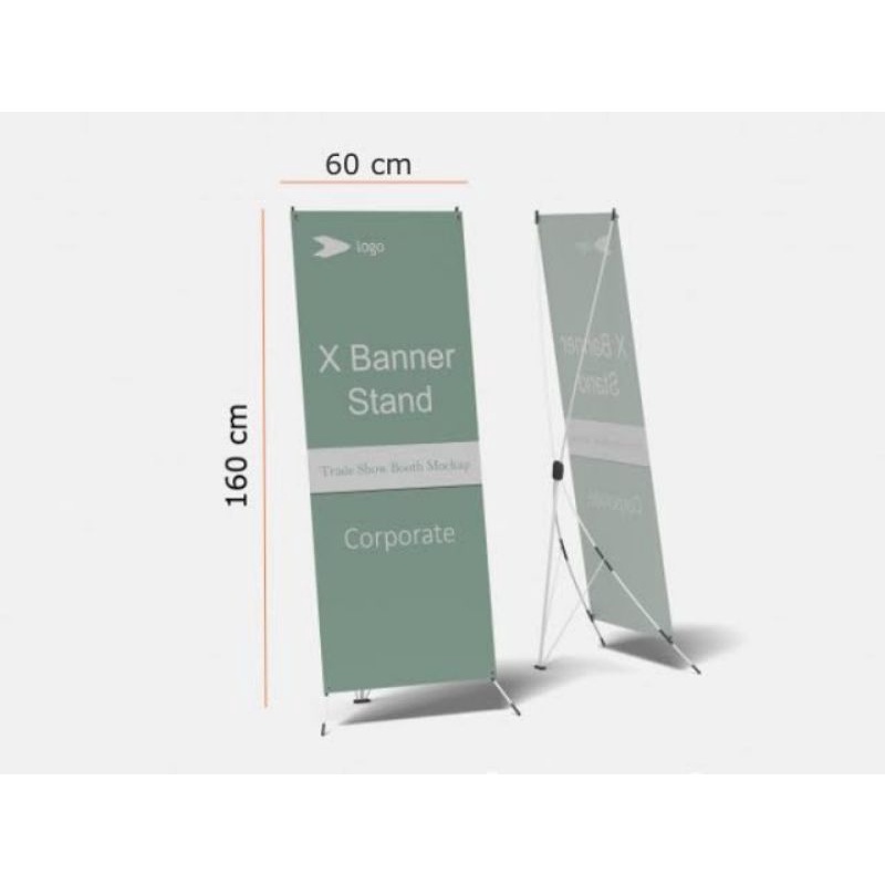 Jual X-BANNER LENGKAP TIANG DAN SPANDUK | Shopee Indonesia