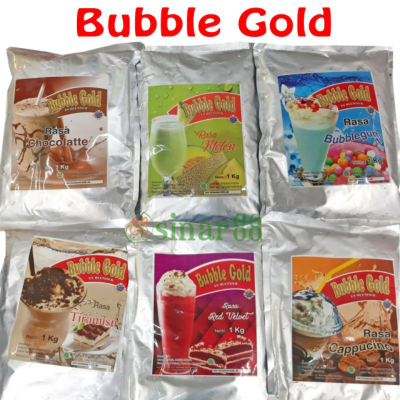 Jual Bubble Gold bubuk minuman | Shopee Indonesia