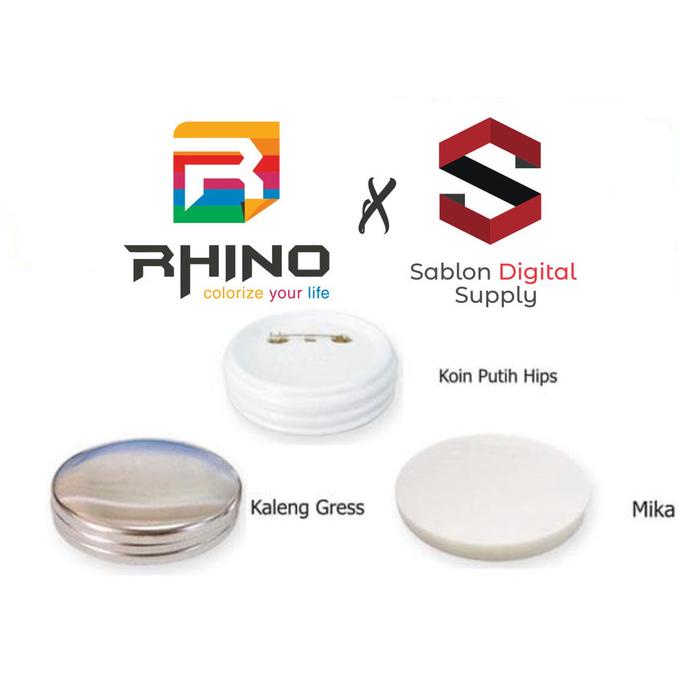 Jual Bahan Baku Pin Polos 58 mm Bahan Import sablondig55 Diminati ...