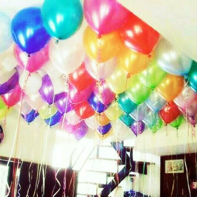 Jual BESAR!! 12" Balon METALIK BAGUS MURAH | Shopee Indonesia