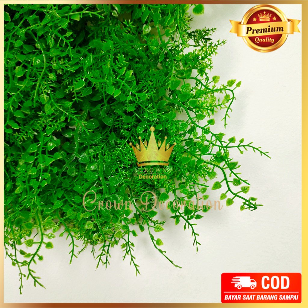 Jual Rumput Oxylia Rumput Daun Cemara/Rumput Dinding artificial Rumput ...