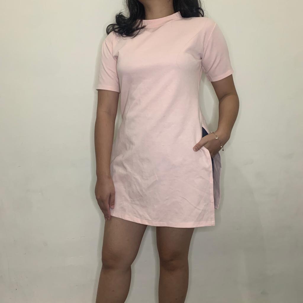 Jual Pale pink shirt (topshop) | Shopee Indonesia